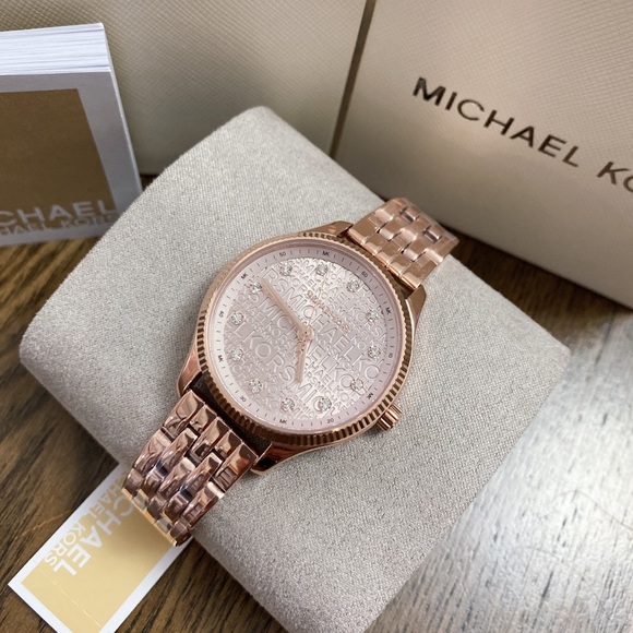 Michael Kors | Accessories | Michael Kors Lexington Threehand Rose ...